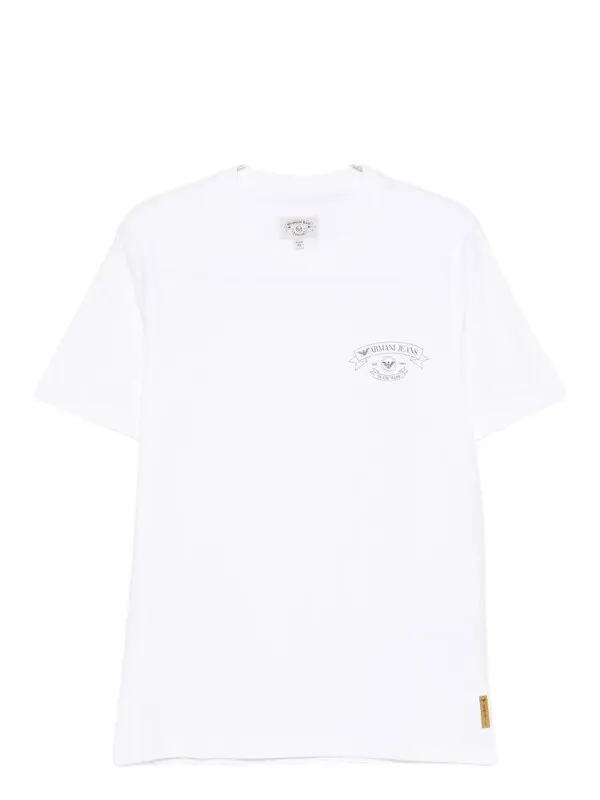 Emporio Armani Logo Cotton T-shirt - White