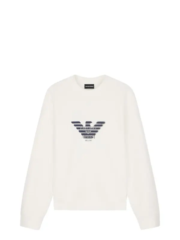 Emporio Armani Logo-print Sweatshirt - White
