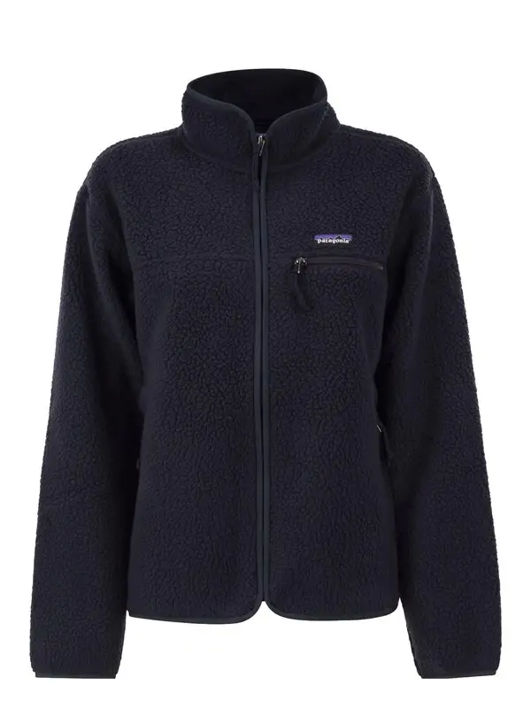Patagonia Zip-up Fleece Jacket - Black