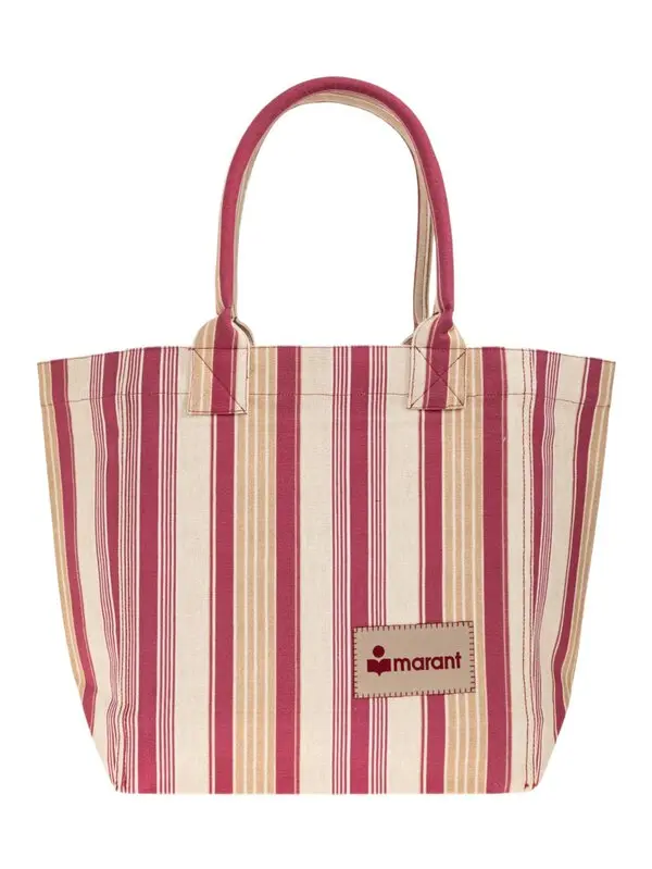 Isabel Marant Étoile Striped Handbag - Red