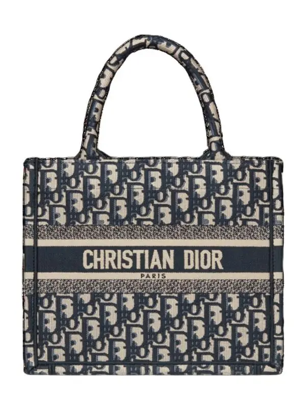 Dior Small Book Tote - Black