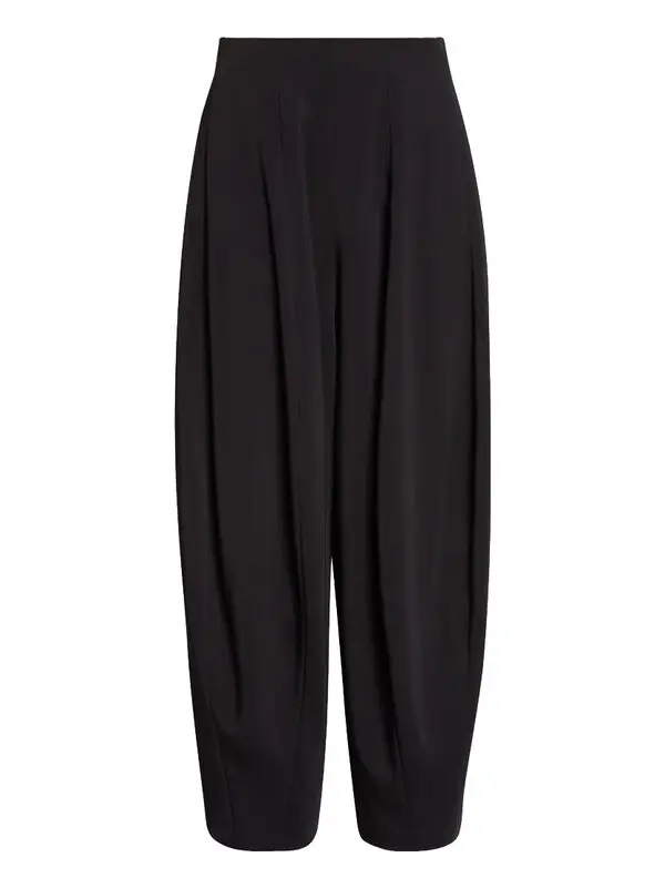 ASHLYN Pallin Pleated Pants - Black