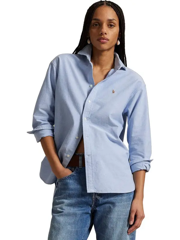 Ralph Lauren The Iconic Relaxed Fit Oxford Shirt - Blue