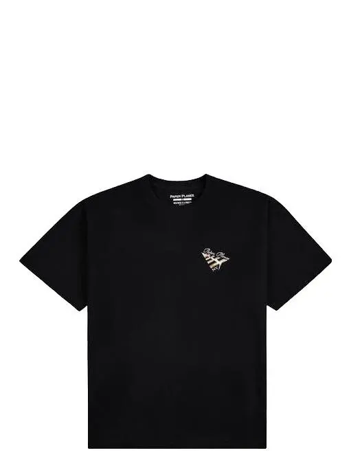 PAPER PLANES Ny Bridge Graphic T-shirt - Black