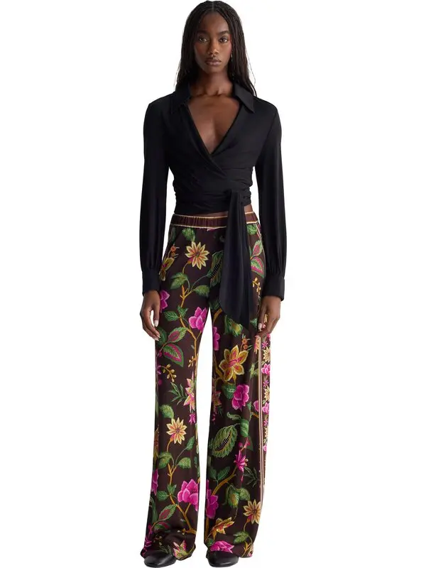 Diane Von Furstenberg Malia Pants - Hawthorne Soil
