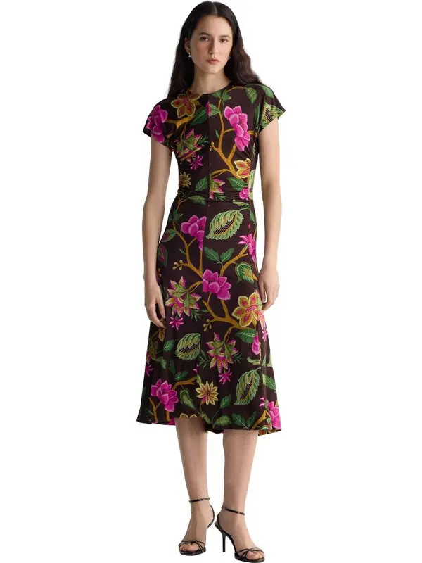 Diane Von Furstenberg Mavis Dress - Hawthorne Soil