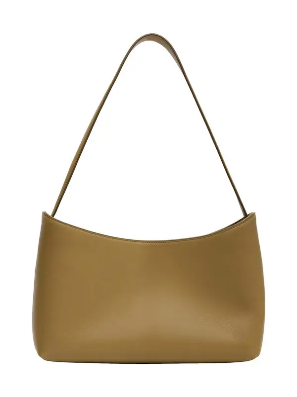 THE ROW Alma Baguette Shoulder Bag - Yellow