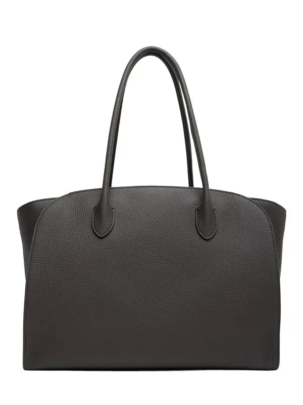 THE ROW Marlo 14 Walnut Bag - Brown