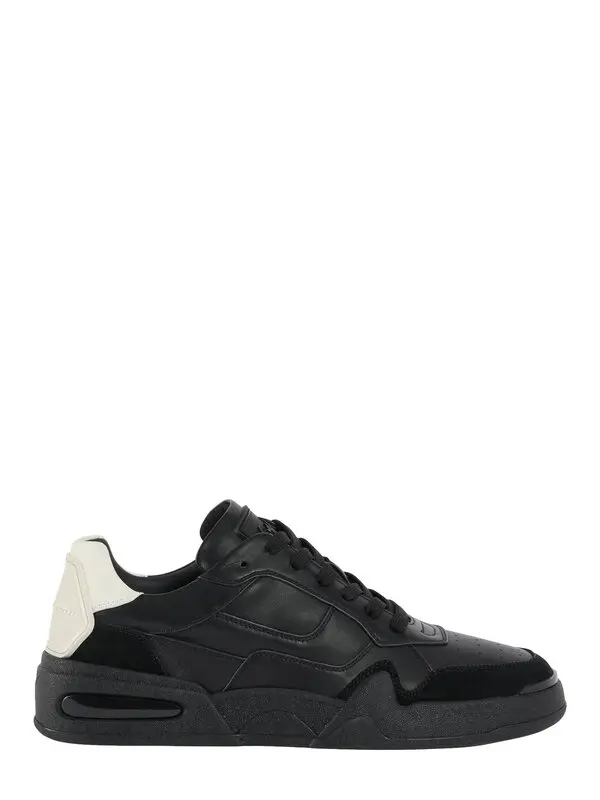 GIUSEPPE ZANOTTI Casper Lace-up Low-top Sneakers - Black
