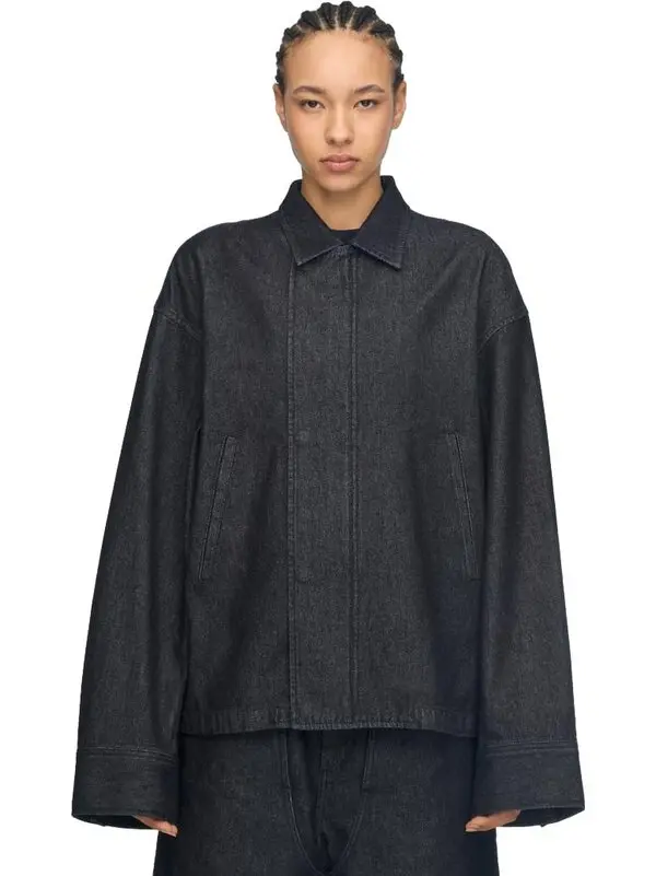 Adidas Y-3 Denim Blouson Jacket - Black