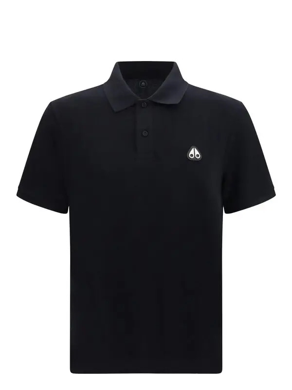 Moose Knuckles Everett Polo - Black