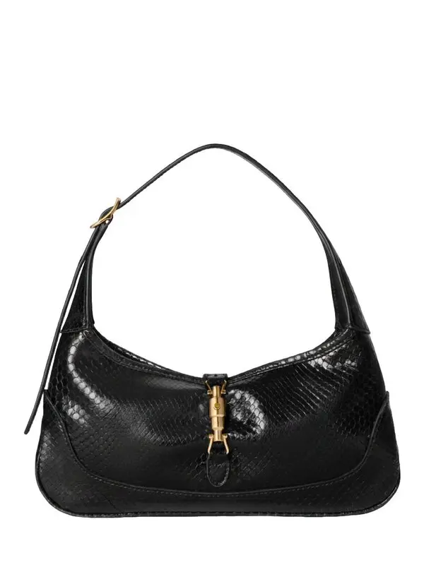 Gucci Jackie Slim Medium Shoulder Bag - Black
