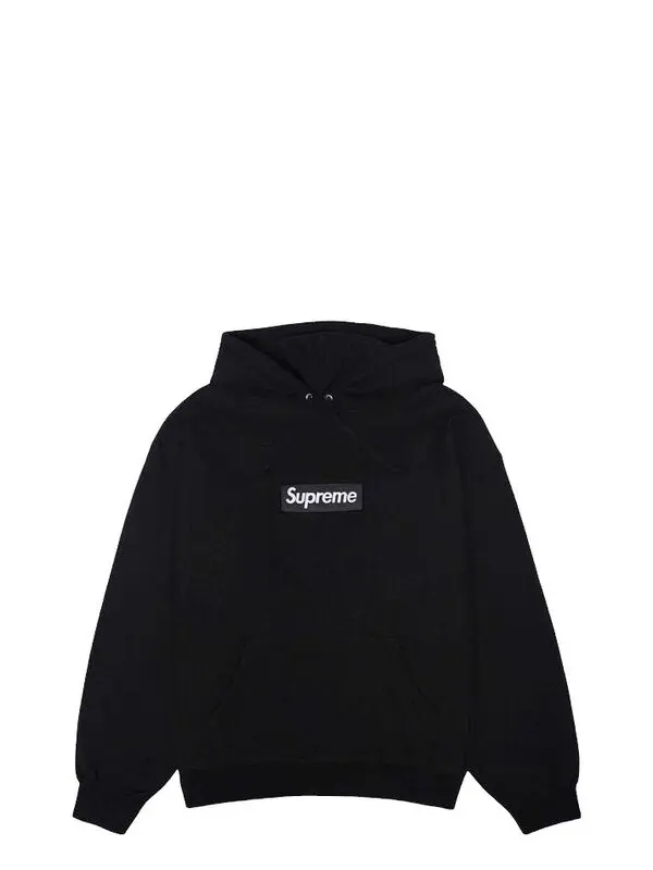 Supreme Fw23 Box Logo Hooded Sweatshirt - Black