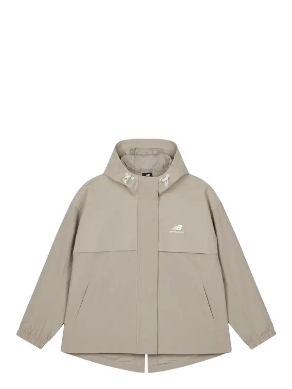 NEW BALANCE Hooded Jacket - Khaki
