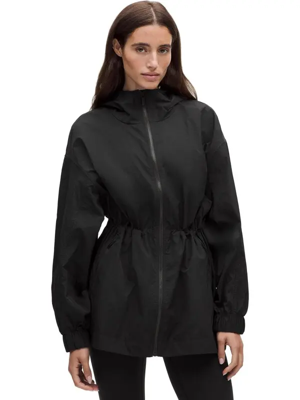 Lululemon Uv-protective Cinch-waist Jacket - Black