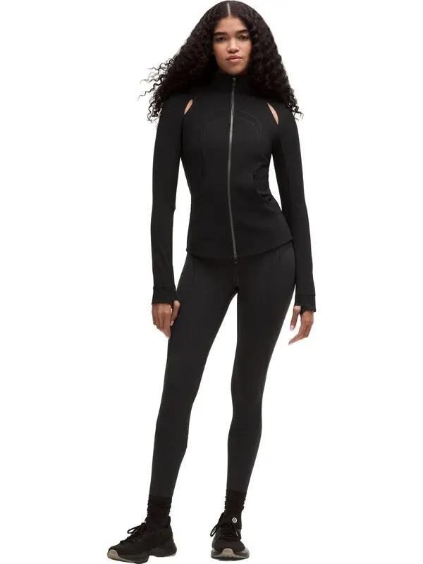 Lululemon Mesh Panelled High-rise Tight 28 - Black