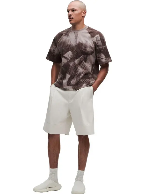 Lululemon Pleated Pull-on Short 10.5" Inseam - Bone