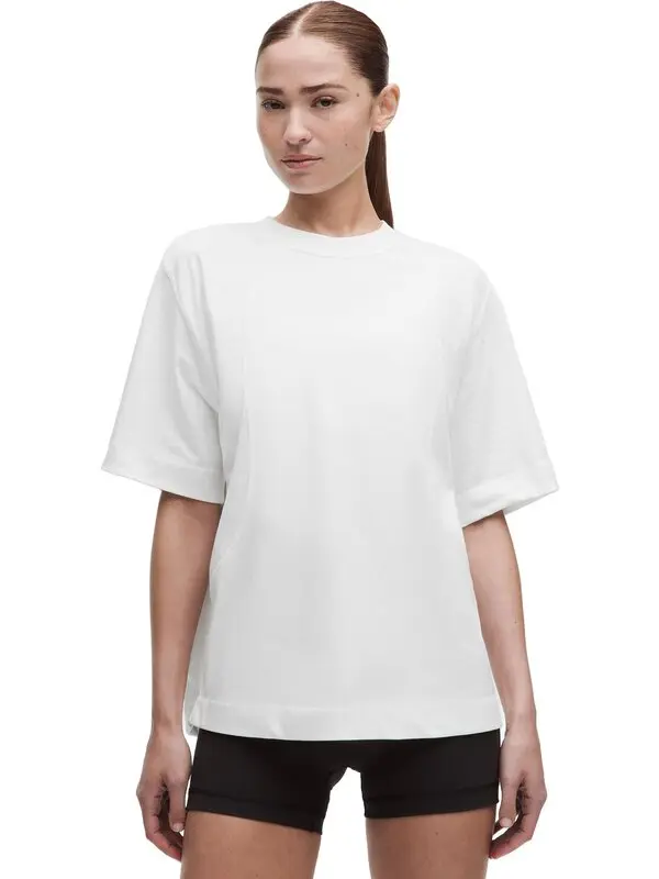 Lululemon Scuba Cotton Jersey T-shirt - White