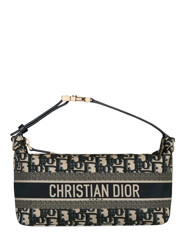 Dior Medium Travel Nomad Pouch - Blue