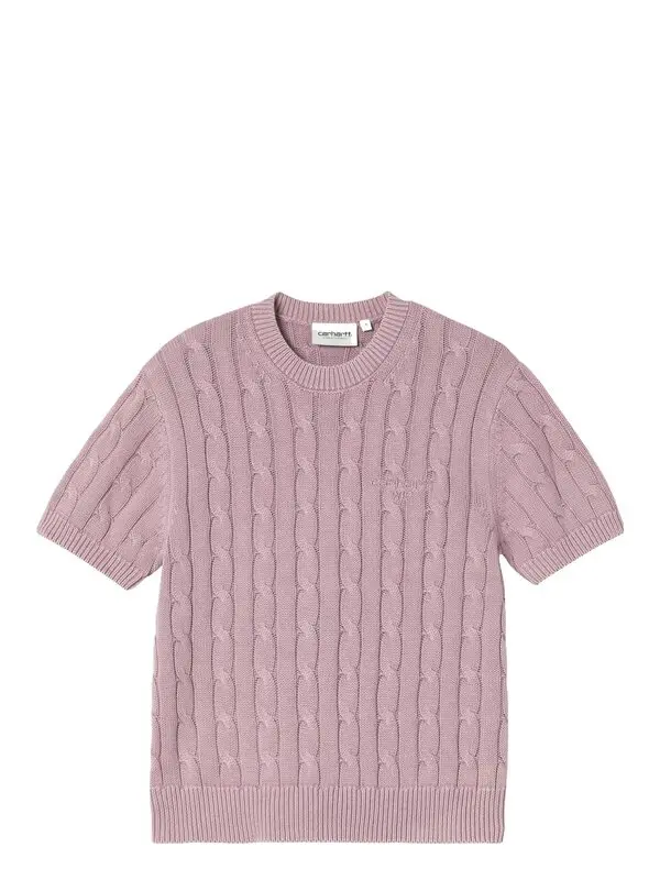Carhartt Work In Progress Carter Cable-knit Sweater - Pink