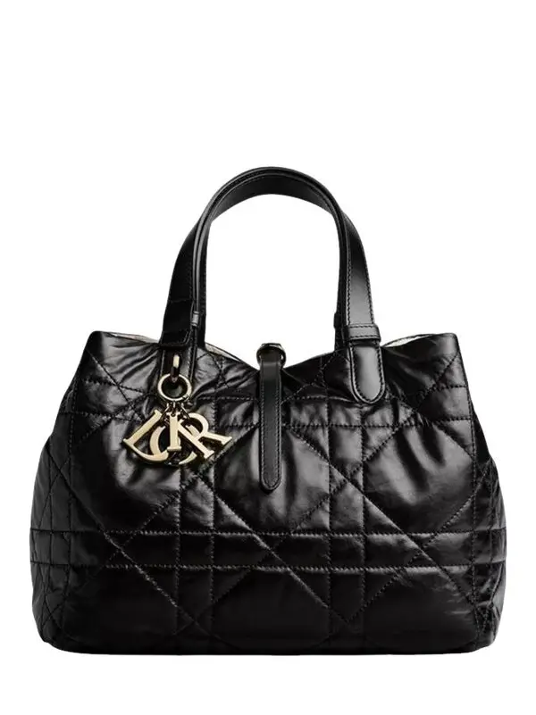 Dior Medium Toujours Reversible Bag - Black