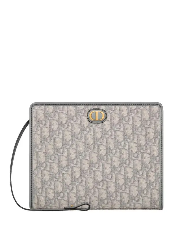 Dior Medium 30 Montaigne Pouch - Gray