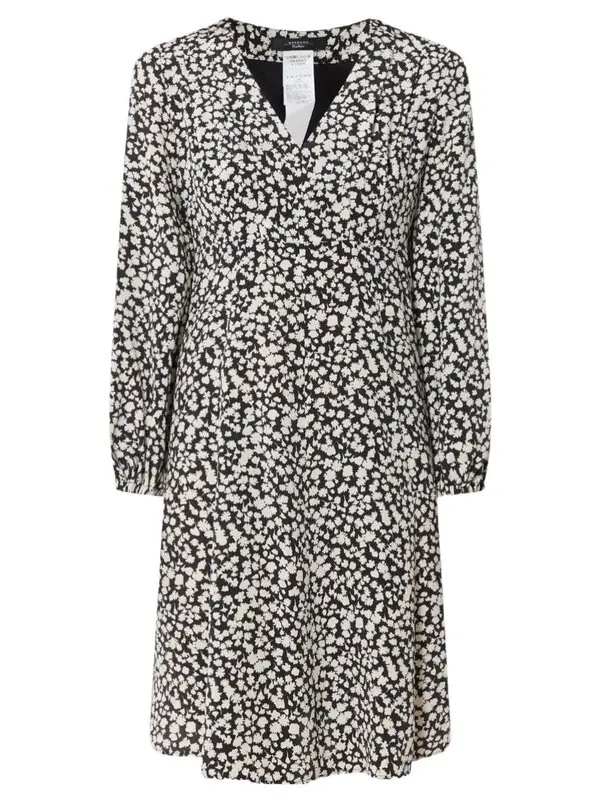 Max Mara Long Sleeve Dress - Black
