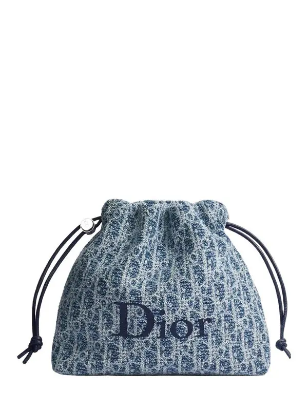 Dior Dioriviera Medium Diortravel Last Minute Pouch - Blue