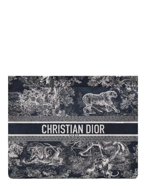 Dior Travel Zipped Pouch - Black