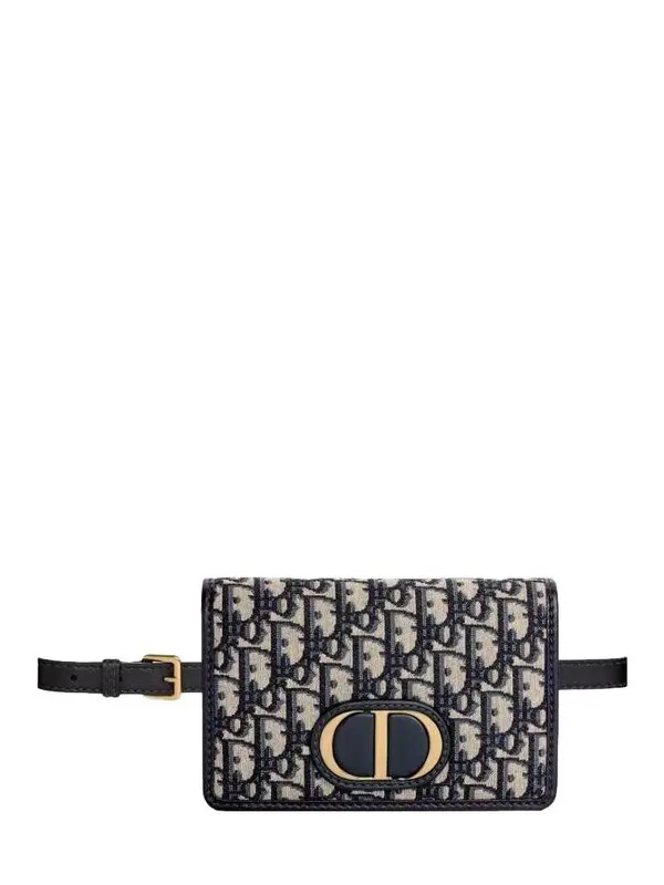 Dior 30 Montaigne Pouch - Black