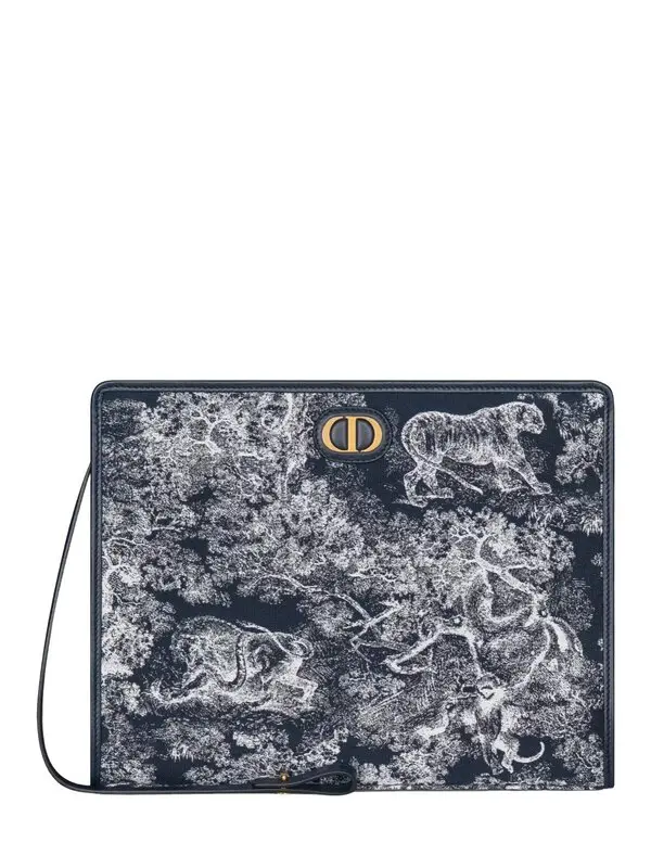Dior 30 Montaigne Pouch - Black