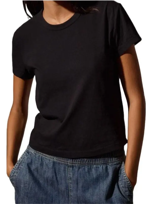 JAMES PERSE Short-sleeved T-shirt - Black