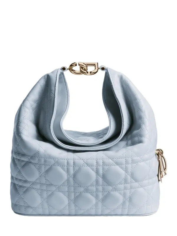 Dior Small Toujours Hobo Bag - Ice-blue