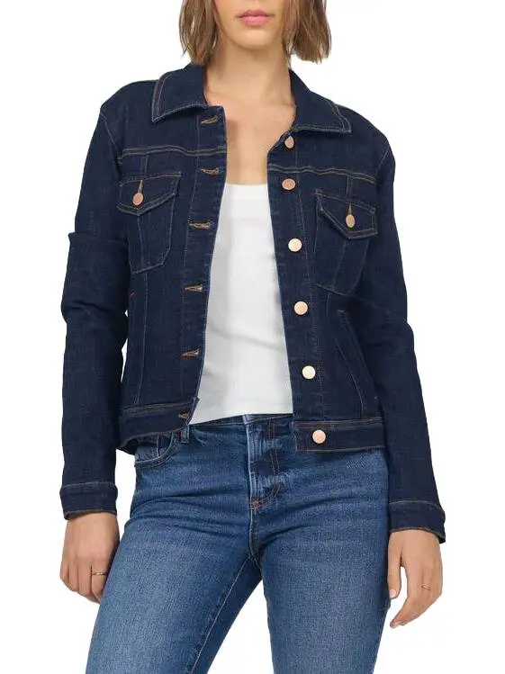 DEAR JOHN Ainsley Trucker Jacket - Anchor