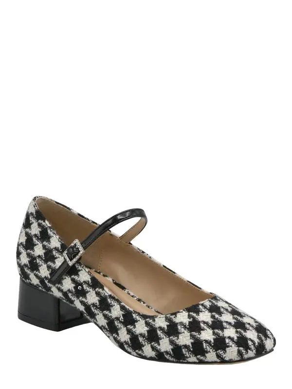Charles By Charles David Zinnia Mary Jane Pumps - Black/white