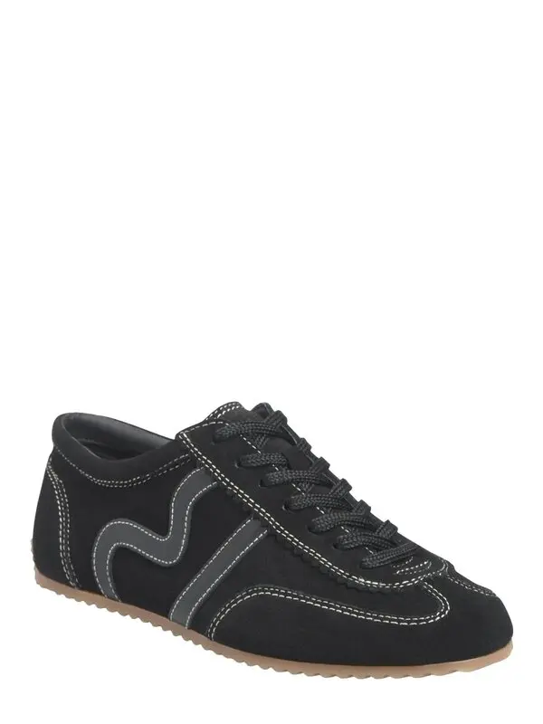 SOFFT Aubree Lace-up Suede Sneakers - Black
