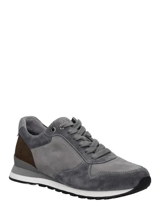 Josef Seibel Axel 01 Leather Lace-up Sneakers - Gray