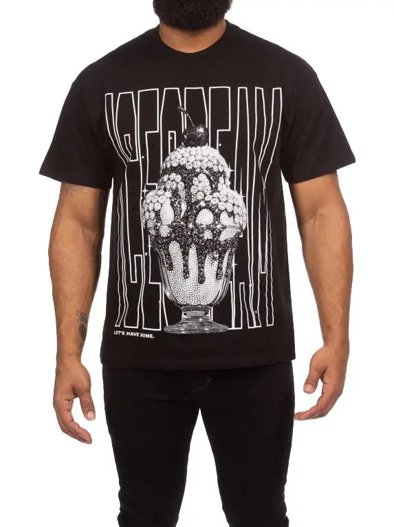 ICECREAM Boldy Graphic T-shirt - Black