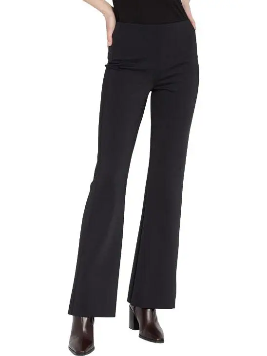 Lyssé Spencer Neoprene Flare Trousers - Black