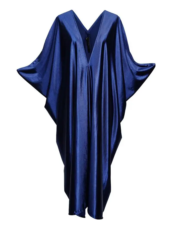JENNAFER GRACE Shadow Caftan - Blue