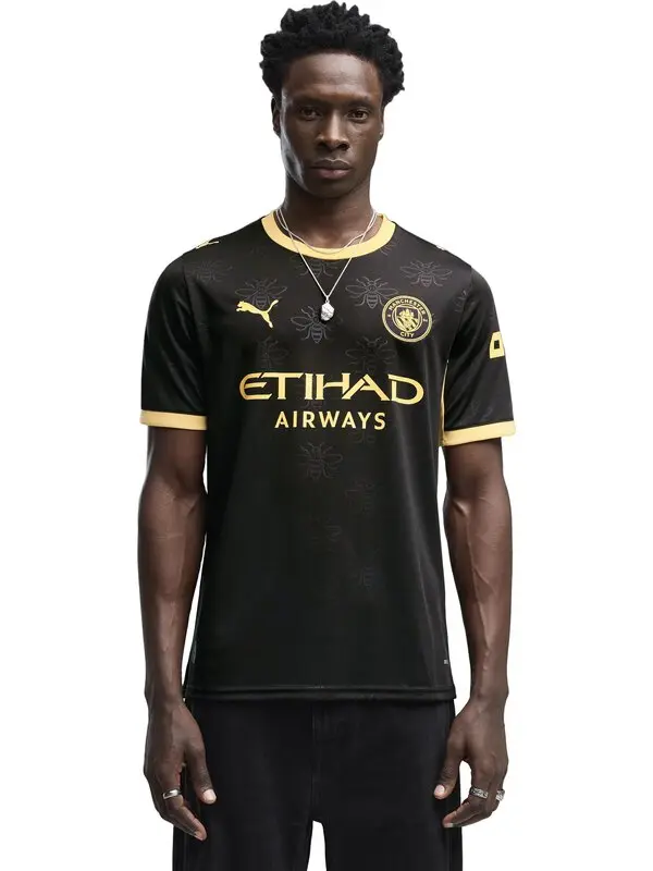 PUMA Manchester City Away Soccer Jersey Shoes - Black