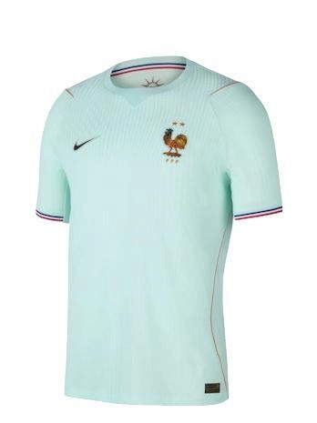 Nike France National Team 2026 Authentic Away Soccer Jersey - Igloo/monarch