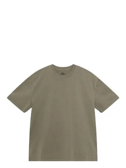 StÜssy Garment Dyed Short Sleeve Tee Shirt - Olive