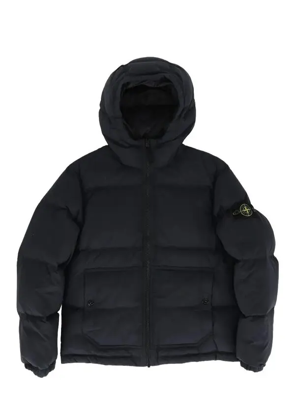 Stone Island Hooded Jacket - Blue