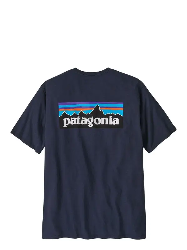 Patagonia P-6 Logo Responsibili-tee - Blue