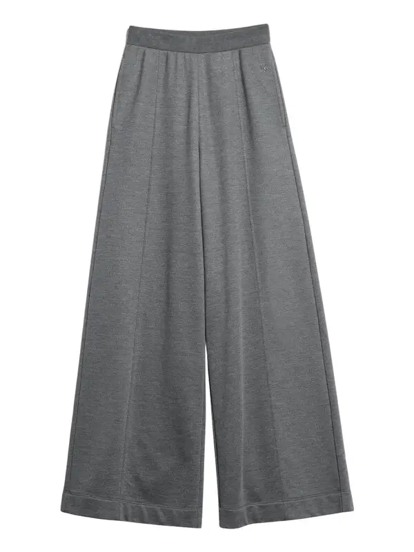 Gucci Silk And Cotton Jersey Leisure Pants - Gray