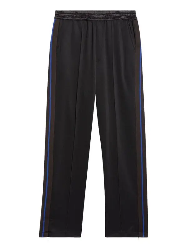 WALES BONNER Track Pants With Satin Waistband And Side Stripes - Black