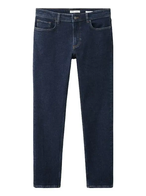 Mango Slim Fit Jeans - Open Blue