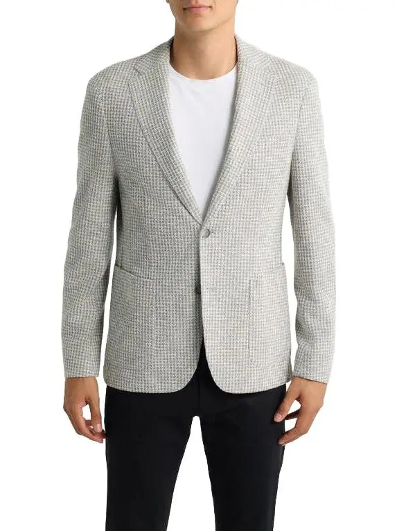 BOSS Hanry Slim Fit Sport Coat - Open Grey
