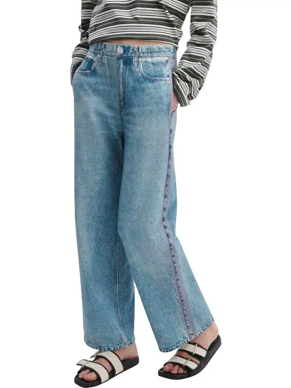Rag & Bone Miramar Ankle Track Pull-on Jeans - Valenlav
